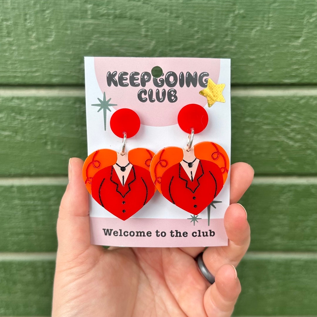 Ms. Sarah Bellum Earrings | Powerpuff Girls Assistant Mayor Stud Dangle ...