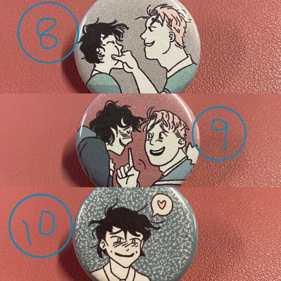 Heart Stopper 1.25 in / 32 Mm Pin Back Button Nick and - Etsy