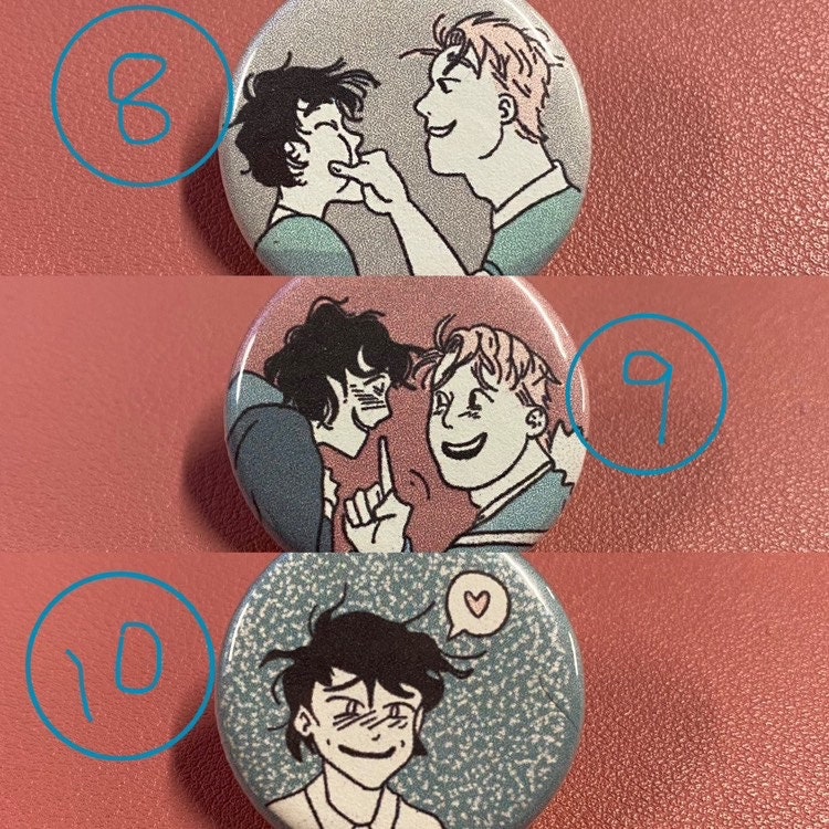 Heart Stopper 1.25 in / 32 Mm Pin Back Button Nick and - Etsy