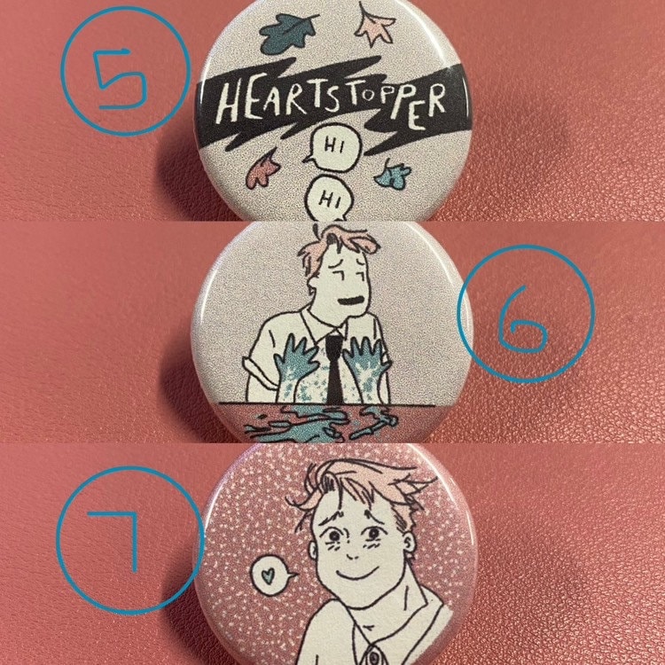 Heart Stopper 1.25 in / 32 Mm Pin Back Button Nick and - Etsy