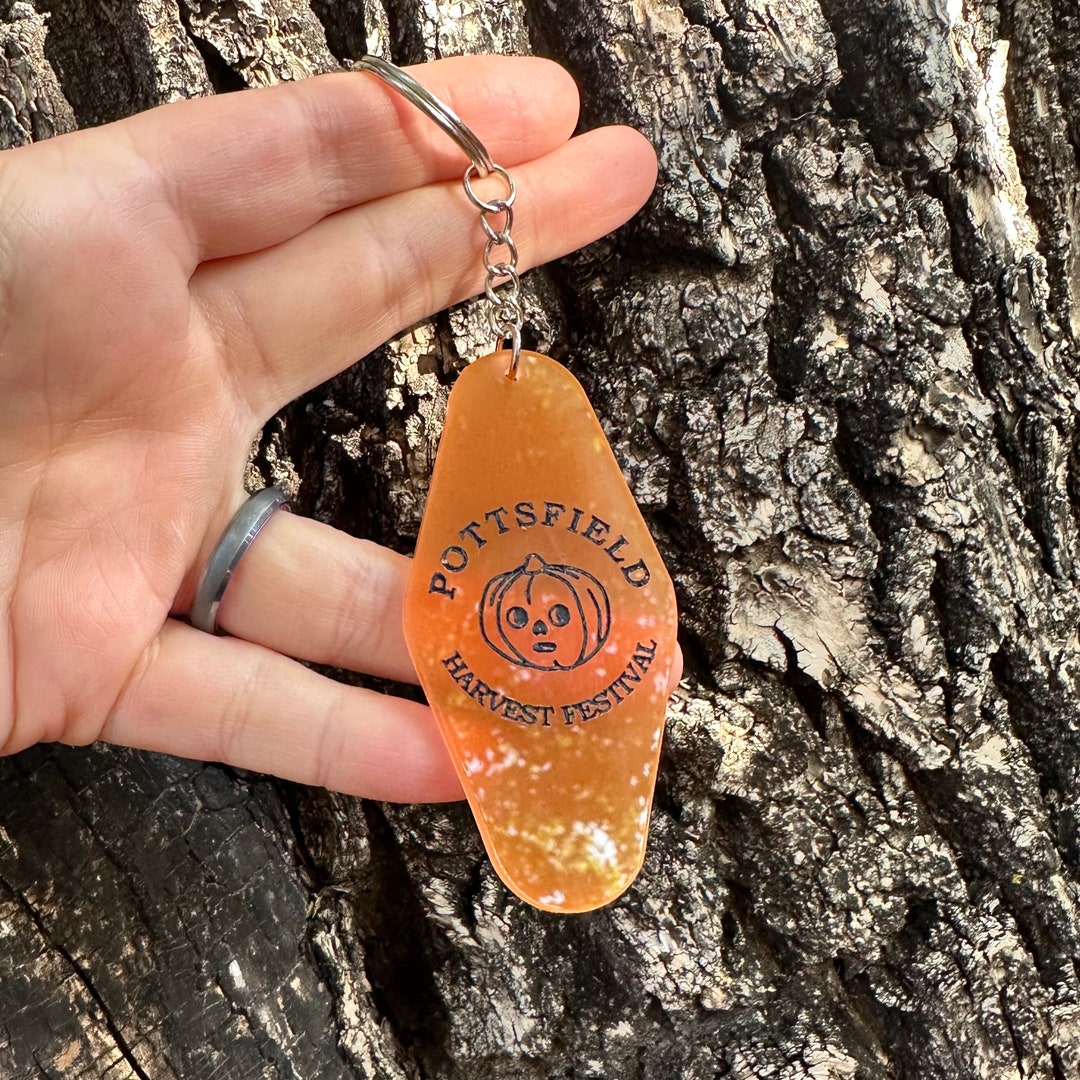 Pottsfield Harvest Festival Keychain | Over the Garden Wall Dangle Gift ...