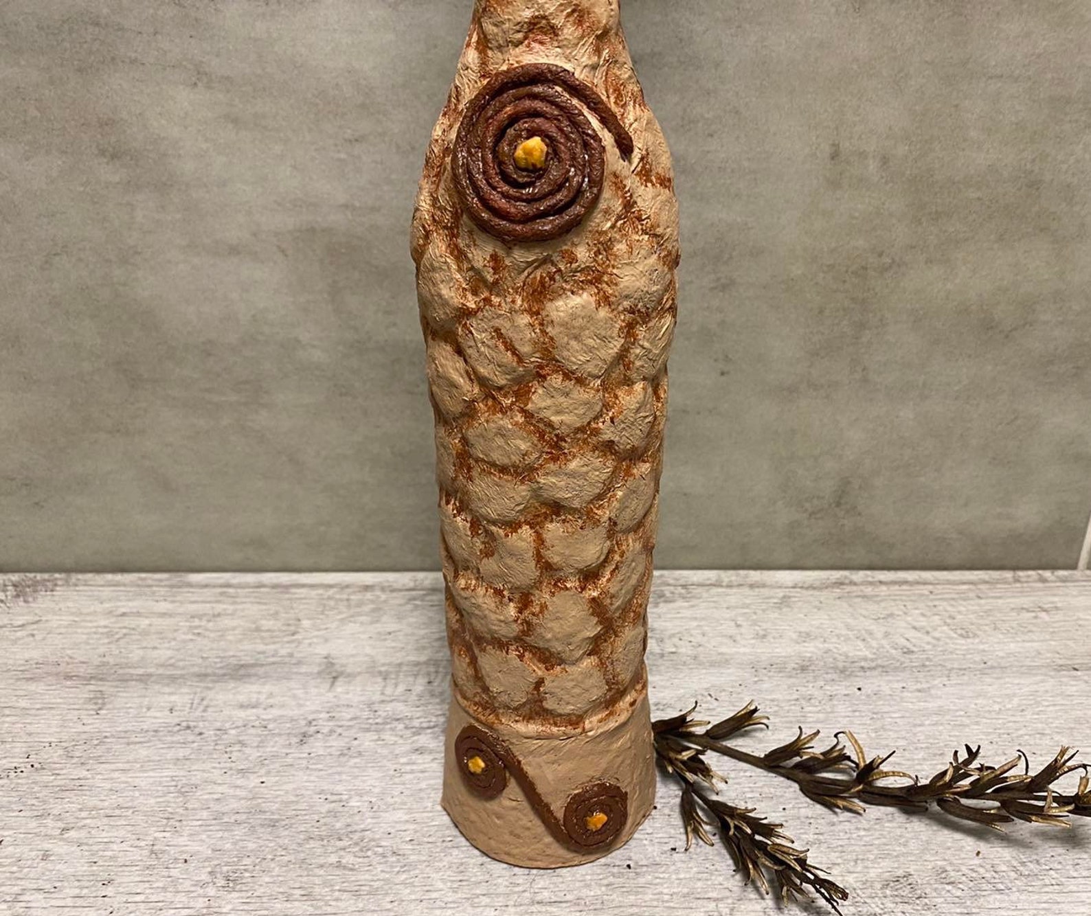 Decorated Bottle Handmade Bottle Decor Wine Bottle Decor - Etsy