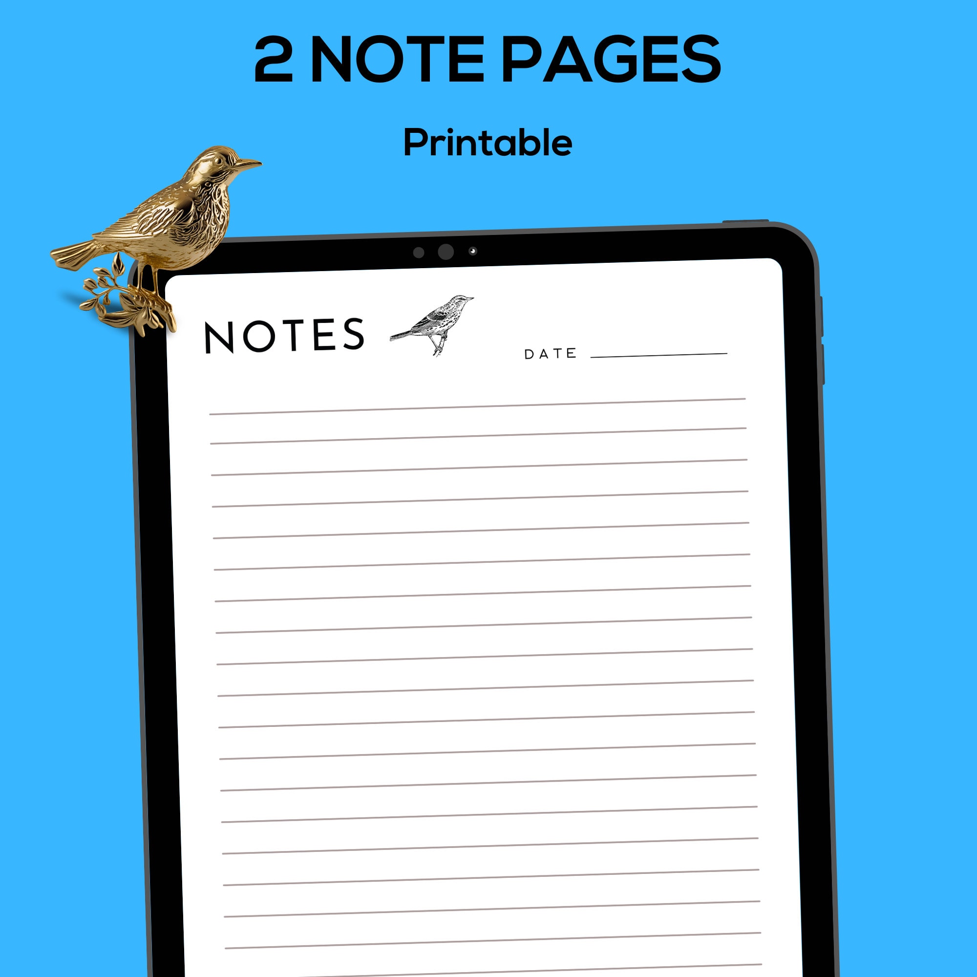Printable Bird Watching Log: 15-page Birding Journal (PDF) - Etsy