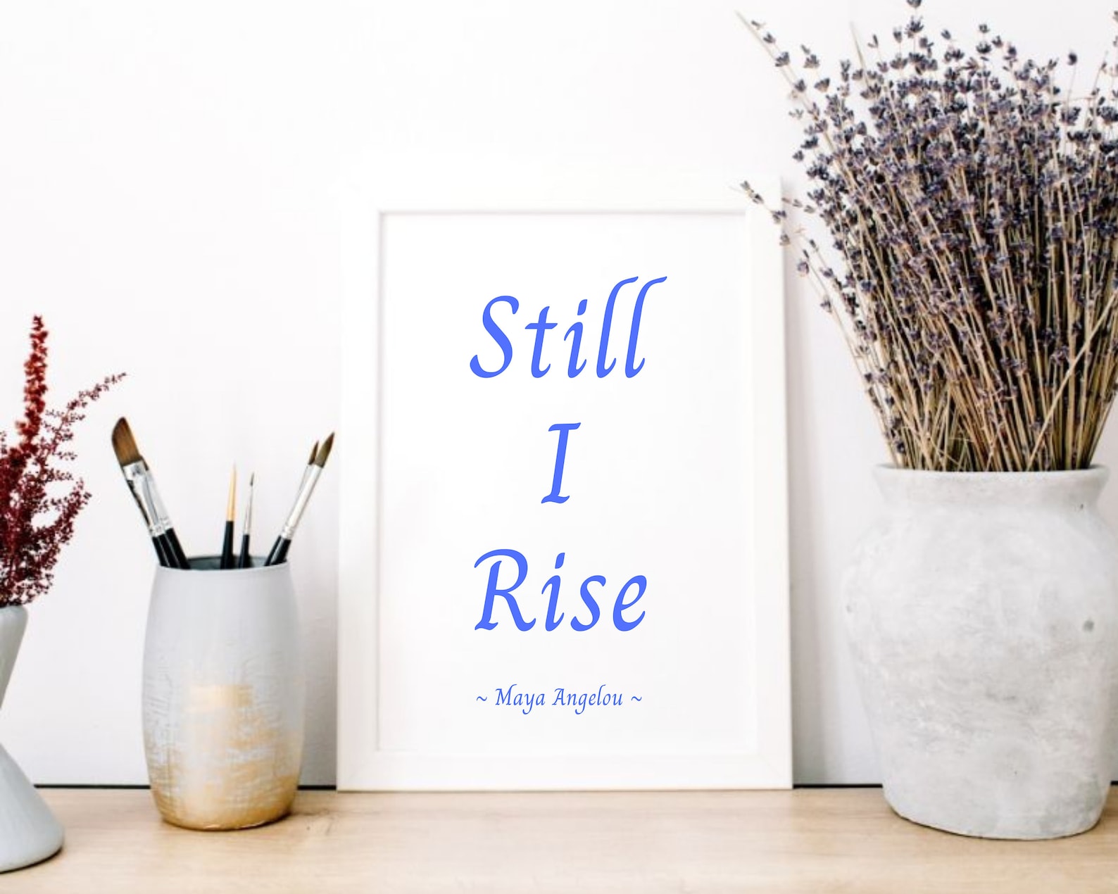 Maya Angelou Quote Print - Still I Rise - Inspirational Poem - Poetry ...