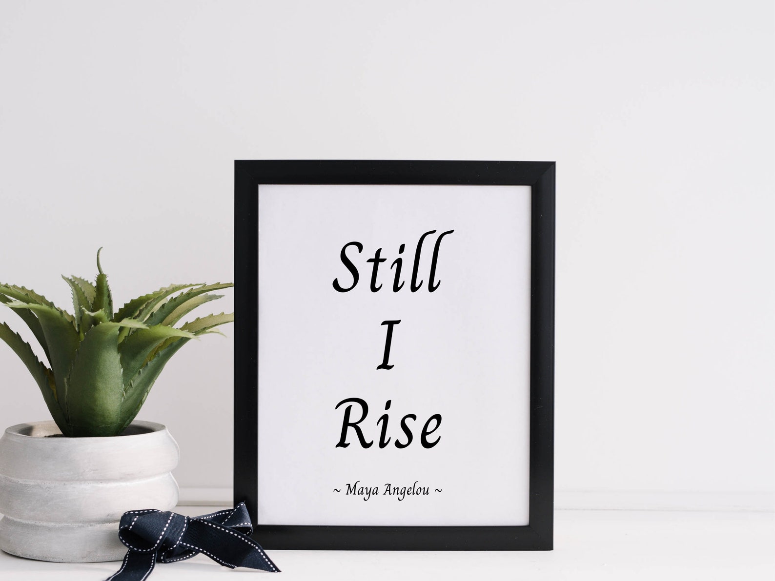 Maya Angelou Quote Print - Still I Rise - Inspirational Poem - Poetry ...