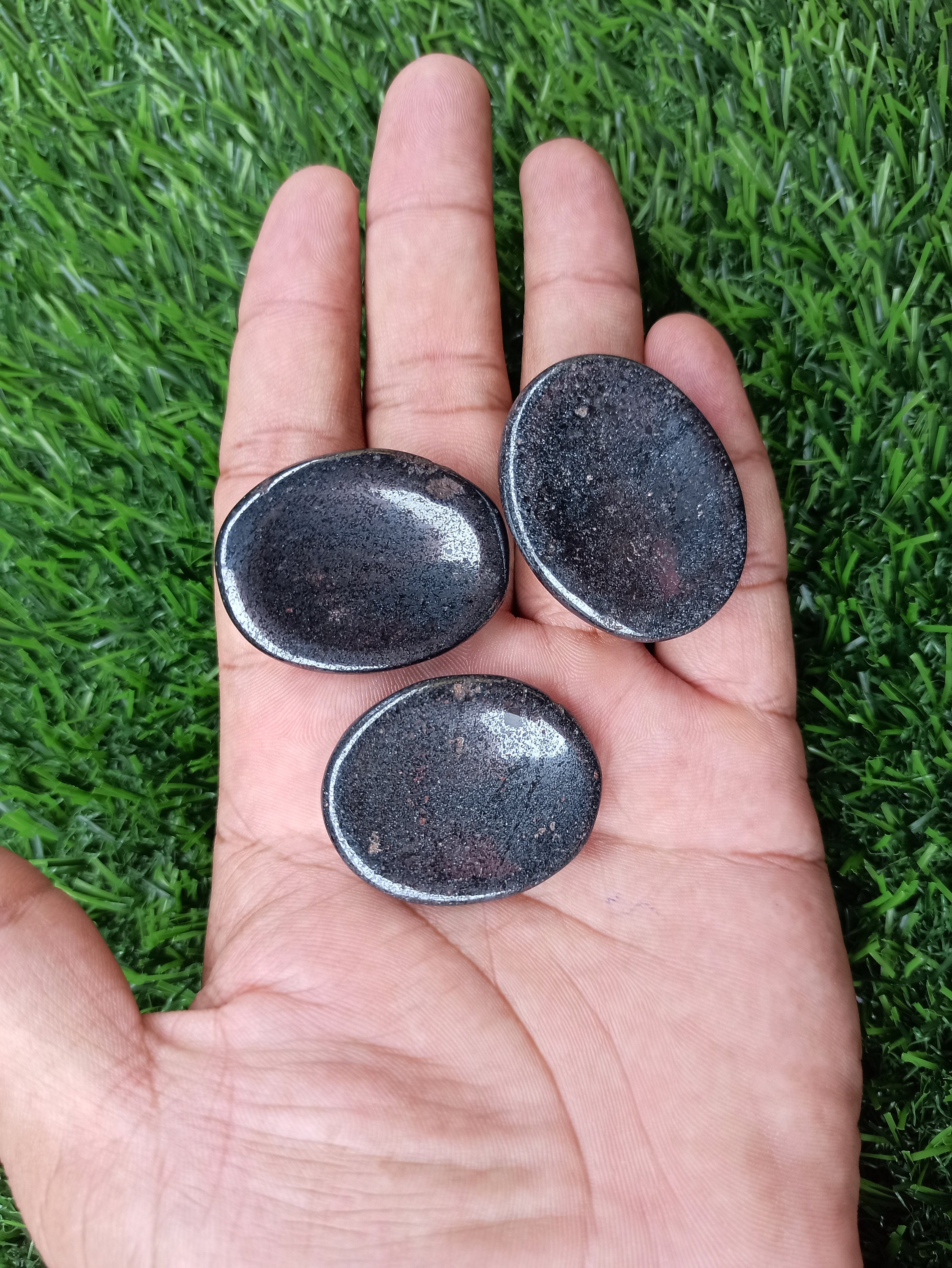 Hematite Worry Stone Palm Stone Thumb Stone 30 to 40 MM Lot of - Etsy UK