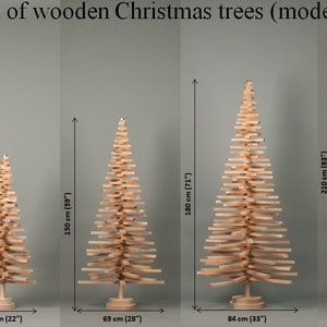 Eco Friendly 150 Cm 5 Ft Wood Tree Creative Xmas Tree | Etsy