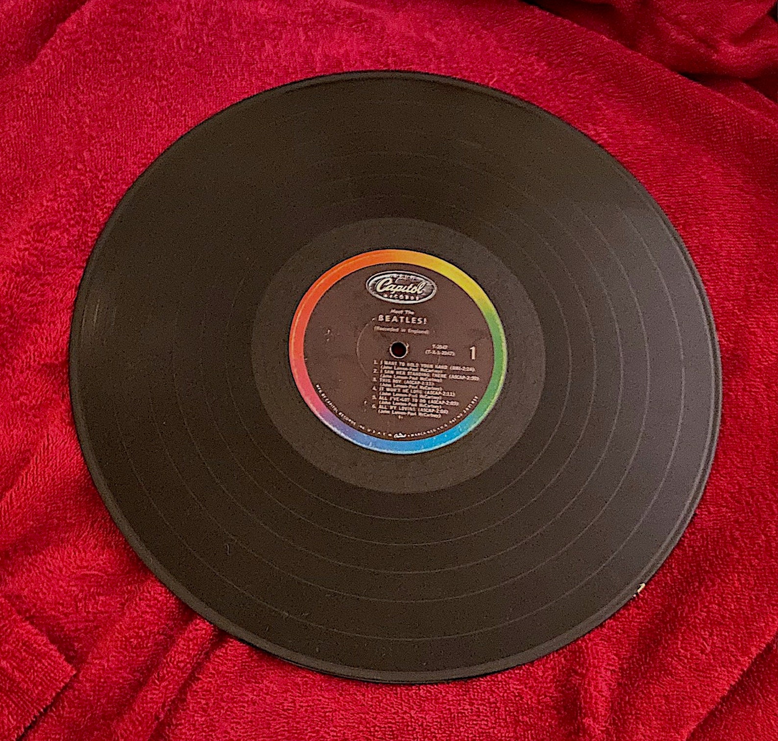 Beatles Collector's MUST-HAVE! "meet the Beatles". First Album Release ...