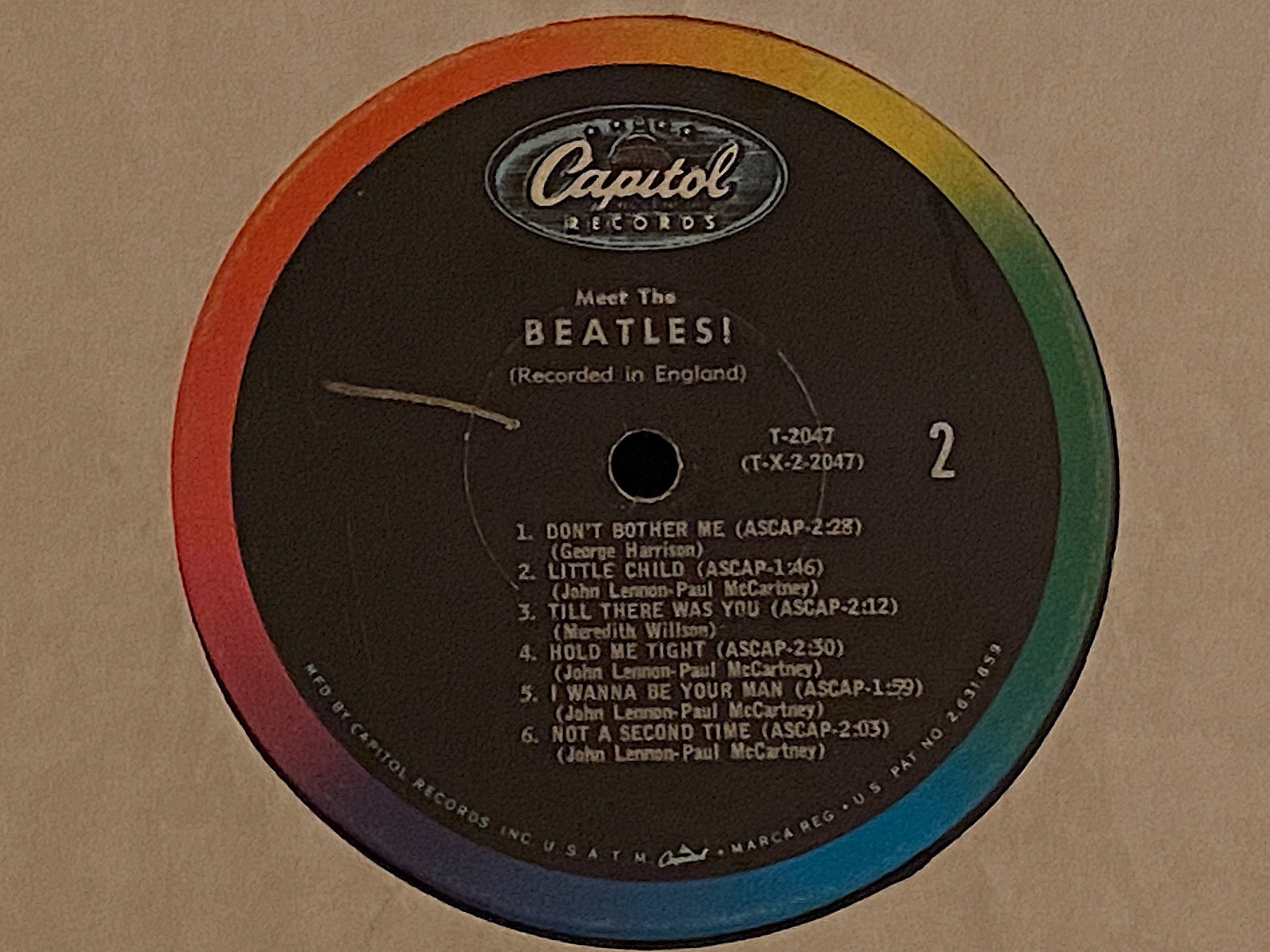 Beatles Collector's MUST-HAVE! "meet the Beatles". First Album Release ...