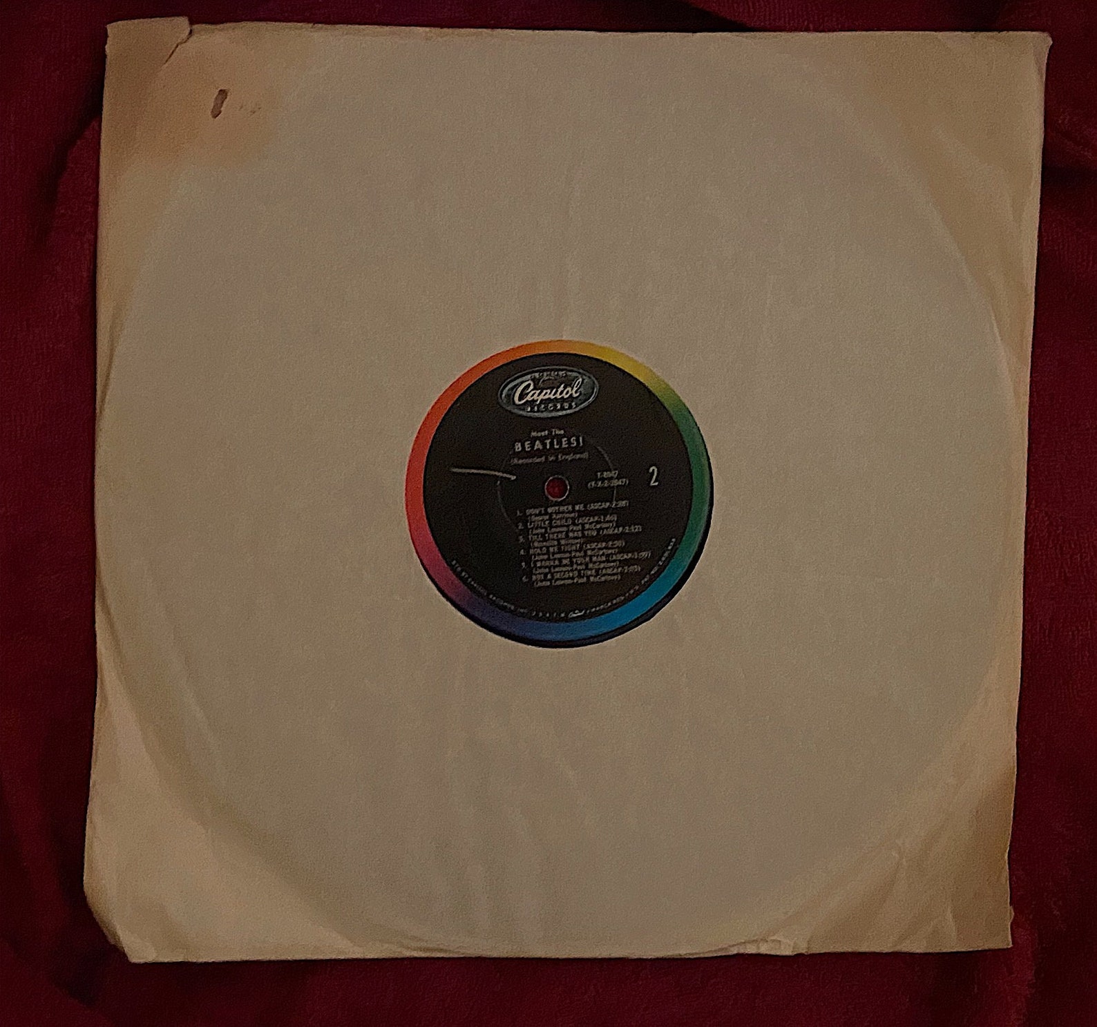 Beatles Collector's MUST-HAVE! "meet the Beatles". First Album Release ...