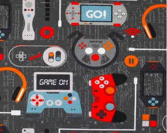 Video Game Fabric - Etsy