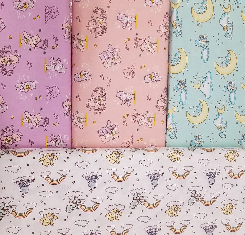 Care Bear Bedtime Bear Fabric 100% Cotton Quilter's | Etsy