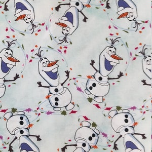 Disney Olaf Leaves, 100% Cotton, Novelty Fabric, By-the-yard, Princess ...