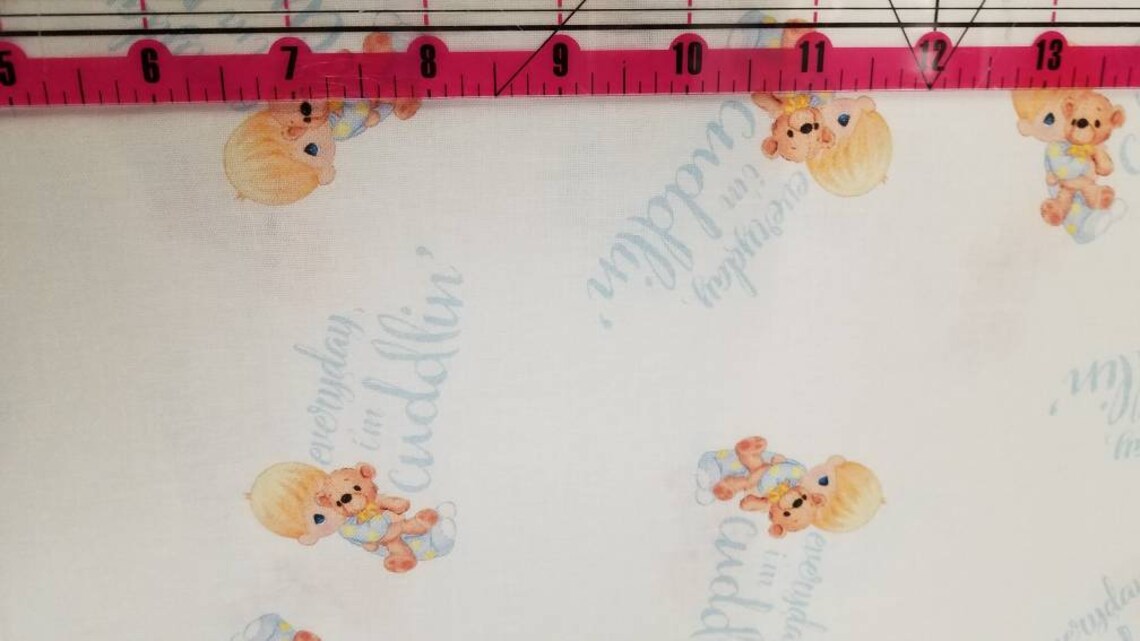Precious Moments Cuddle Boy Fabric 100% Cotton - Etsy