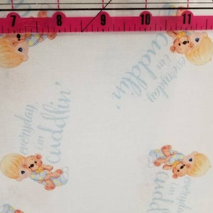 Precious Moments Cuddle Boy fabric 100% Cotton | Etsy