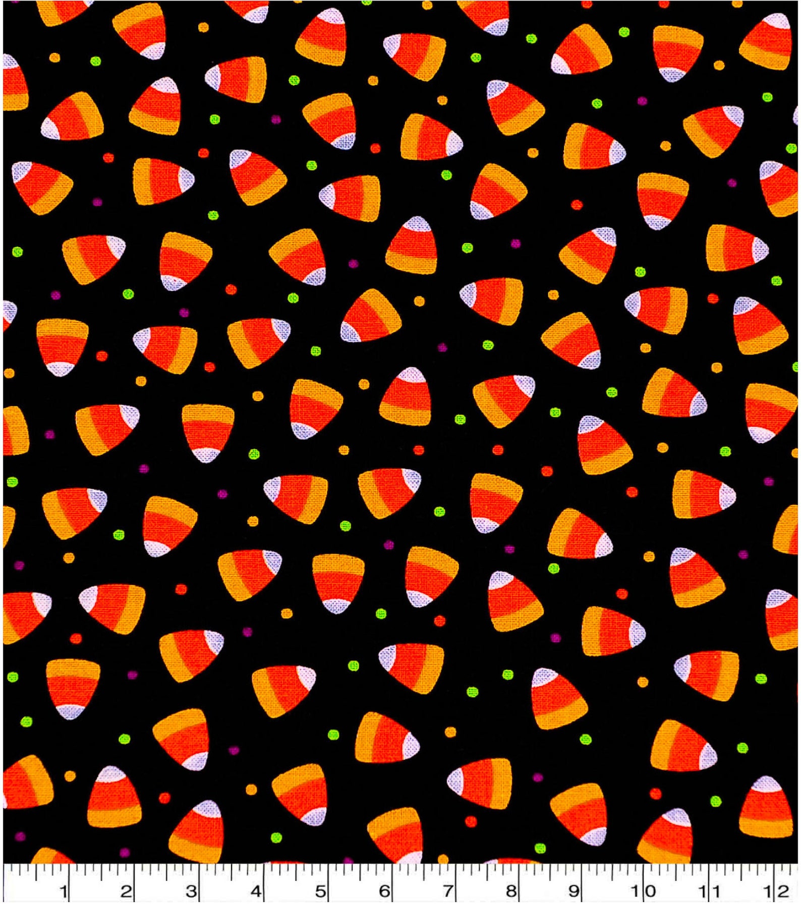 Candy Corn Fabric 100% Cotton Fabric ONLY By-the-yard - Etsy