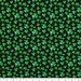 Shaded Clovers on Black Fabric By-the-yard, 100% Cotton, Quilter's ...