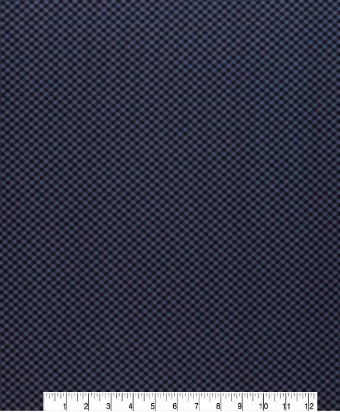 Black and Gray Check Fabric, 100% Cotton, Novelty Fabric, By-the-yard ...