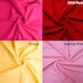 Solid Color FLANNEL Fabric, By-the-yard and Fat Quarter Increments ...