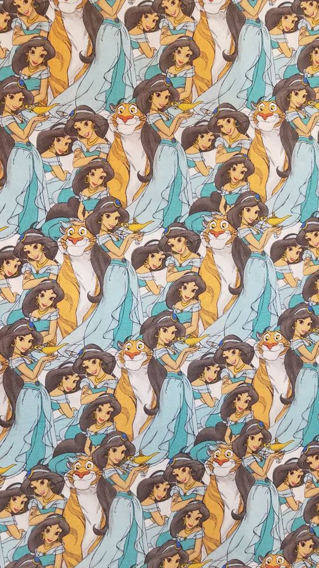 Disney - Aladdin - Jasmin Fabric, 100% Cotton, Quilter's Cotton, By-the ...