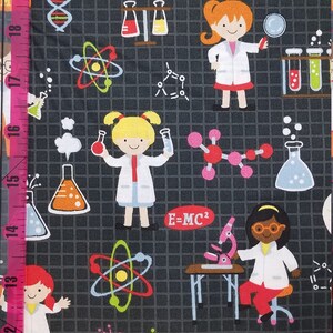 Science Girls Fabric, 100% Cotton, Quilter's Cotton, By-the-yard ...