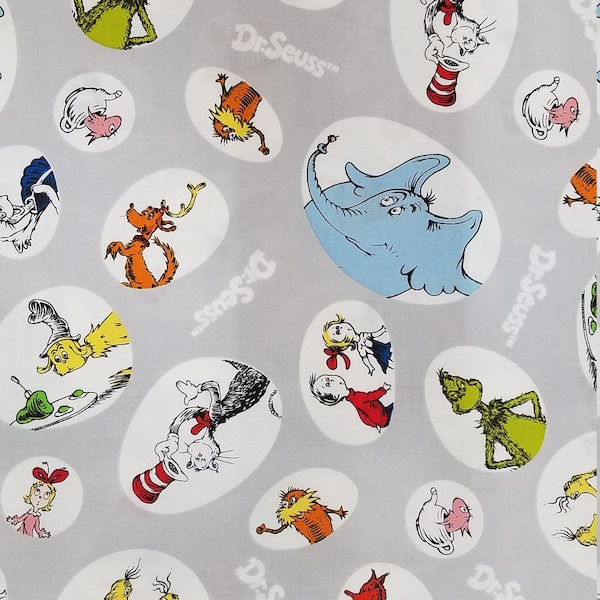 Seuss Character Fabric - Etsy
