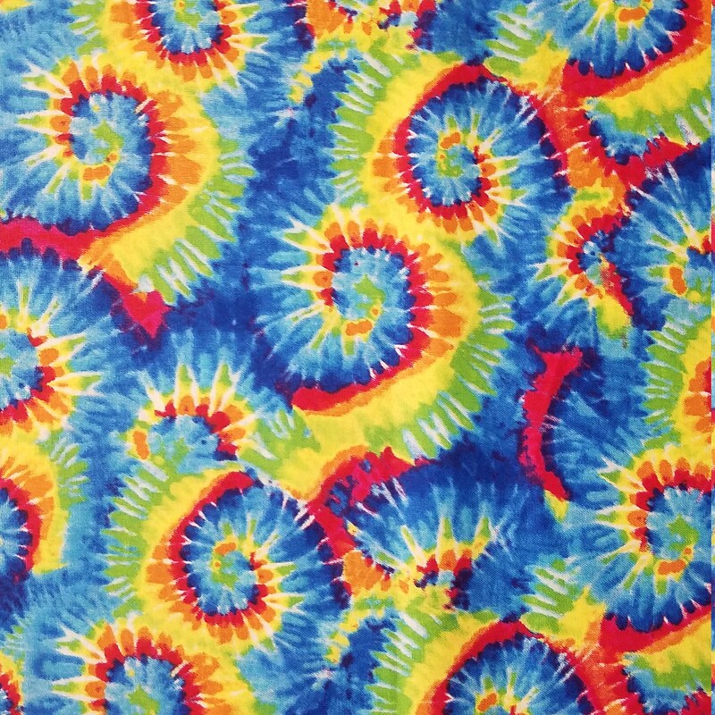 Bright Tie Dye - Etsy