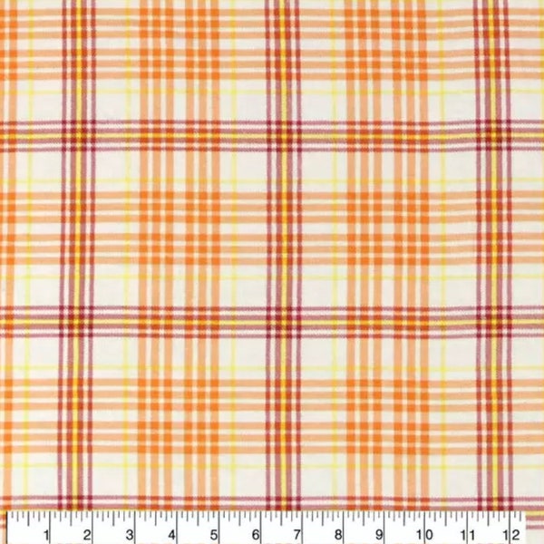 Fall Flannel Fabric - Etsy