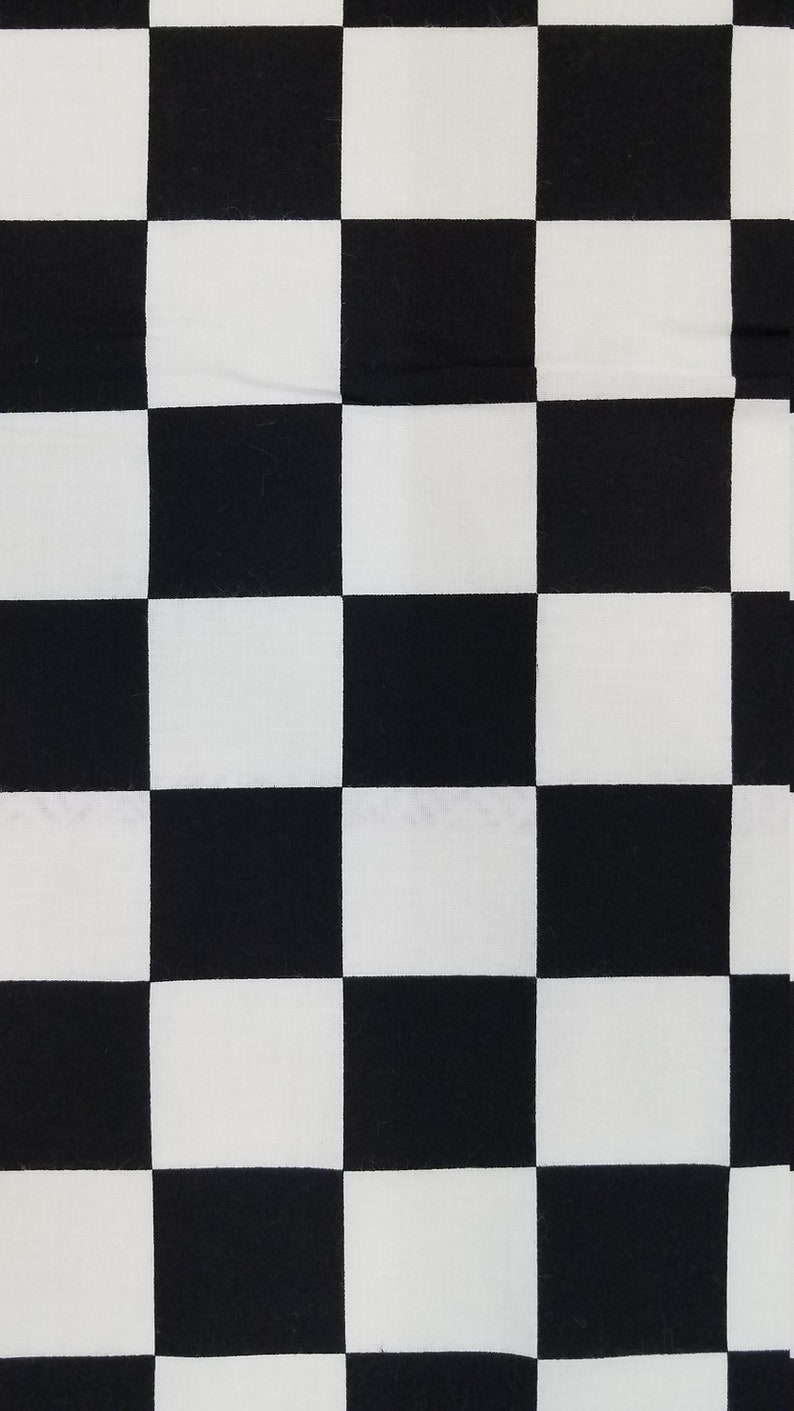 Racing Check, Fabric, 100% Cotton, Quilter's Cotton, By-the-yard and ...