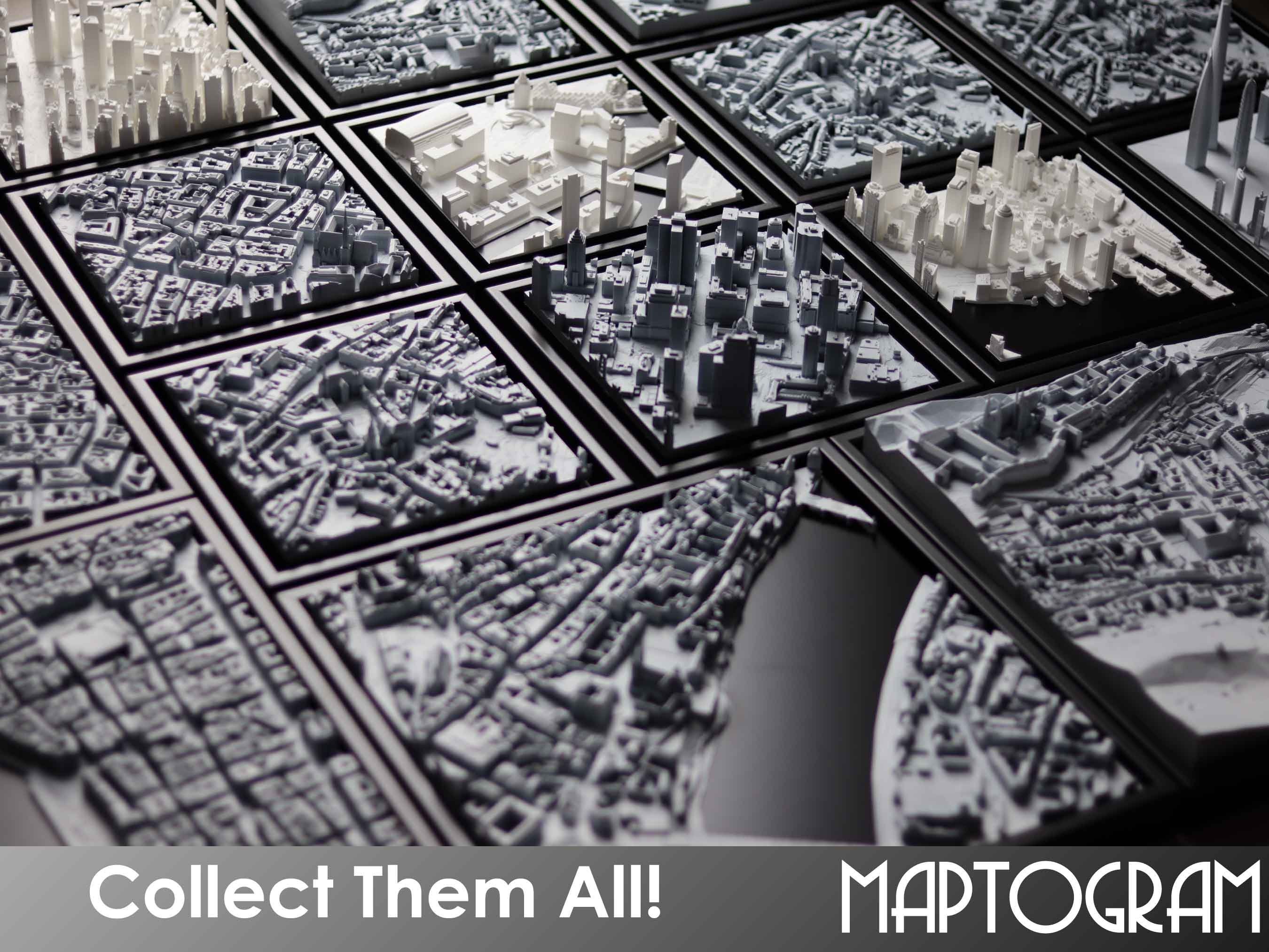 3D Hanover Map Print File | Digital Files | 3D Hannover Skyline | STL ...