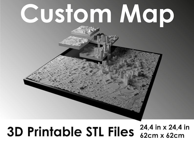3D Custom Worldwide, Custom World Map, 3d Print Stl File, Worldwide ...