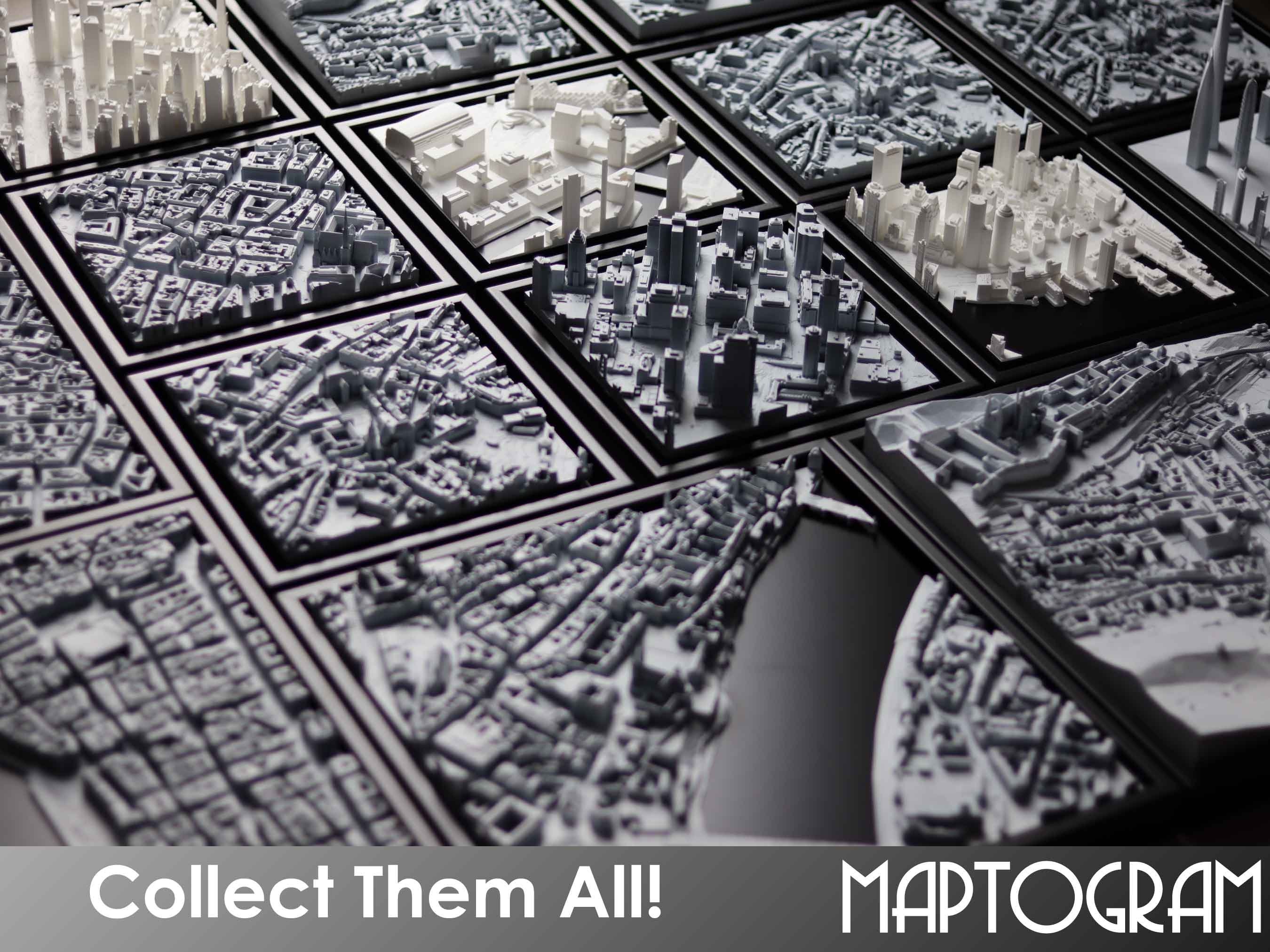 3D Chicago, World Map, 3D USA, 3d Print Stl File, Chicago Skyline ...