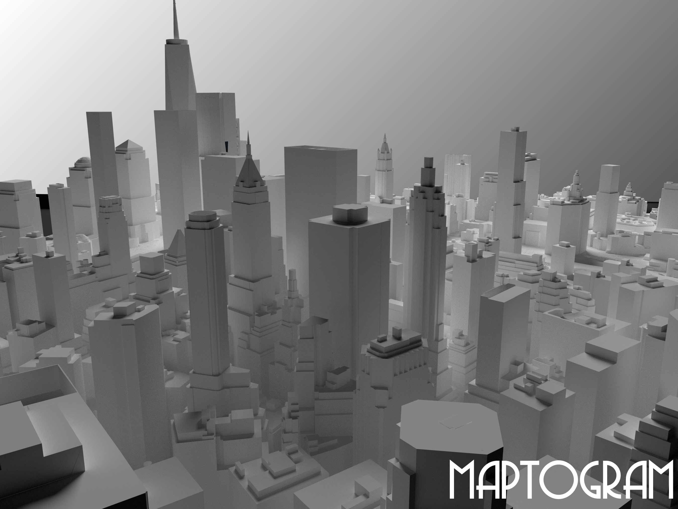 3d Manhattan, World Map, 3D NYC, 3d Print Stl File, New York City ...