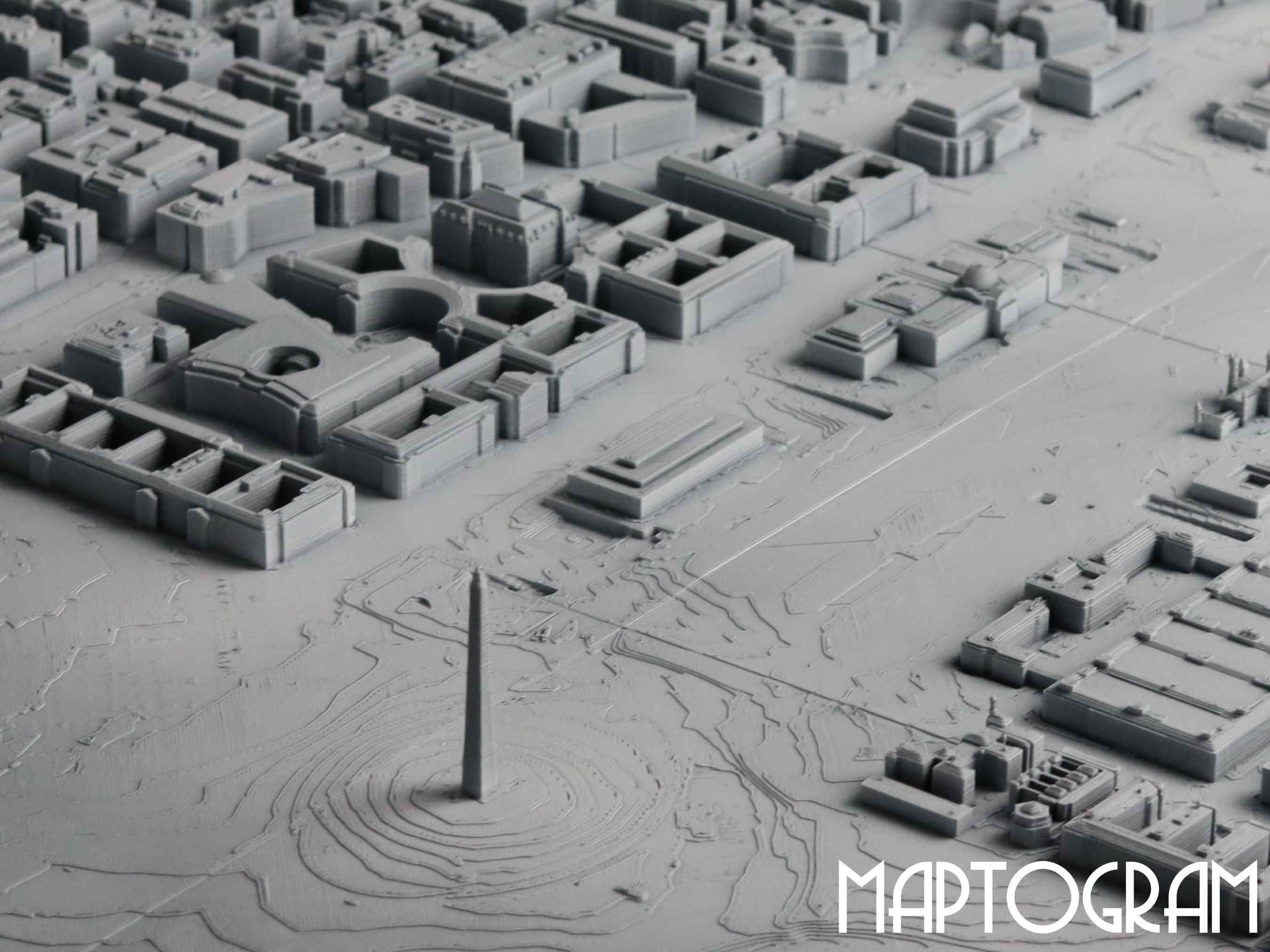 Washington DC 3D Print File | Digital Files | STL Print File | 3D ...