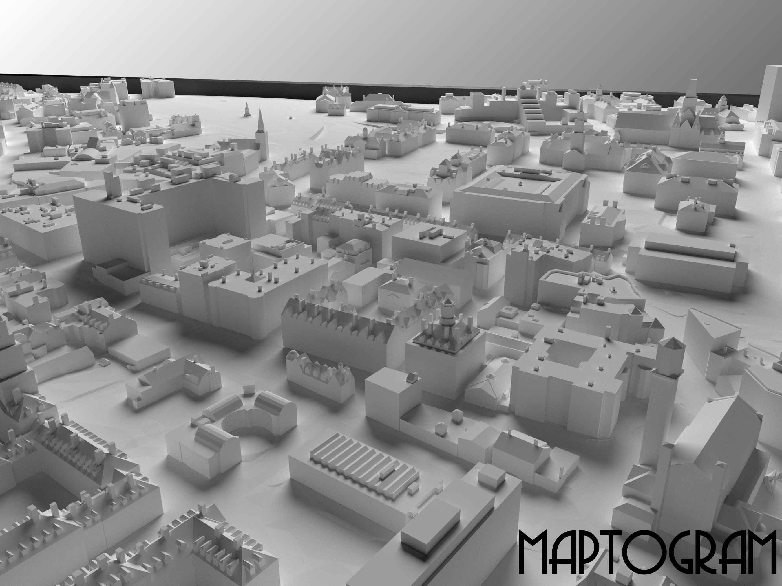 3D Harvard University, Harvard Map, 3D Harvard, 3d Print Stl File ...