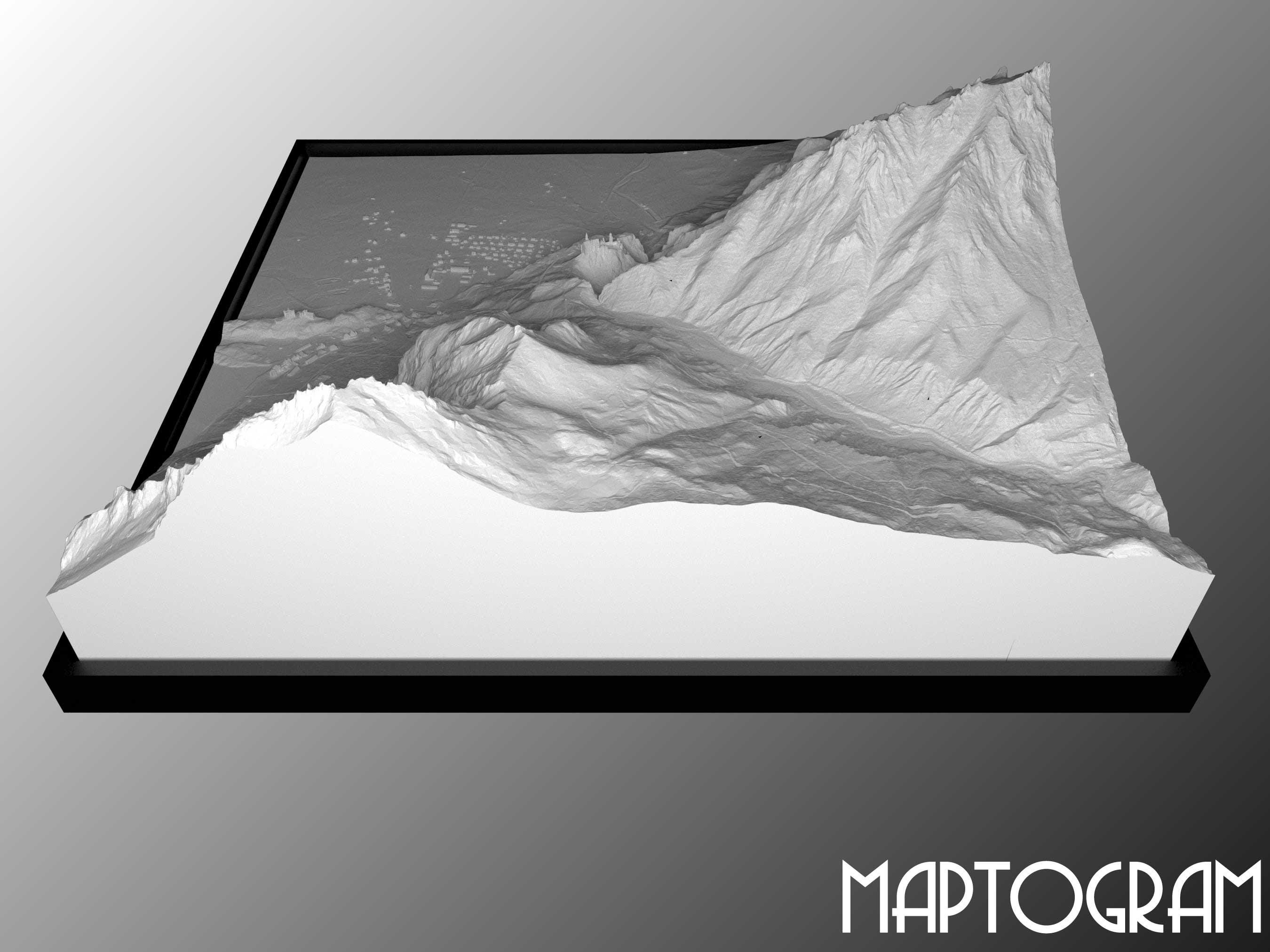 Neuschwanstein Castle 3D Model STL File – 3D Baveria Printable Alpine ...