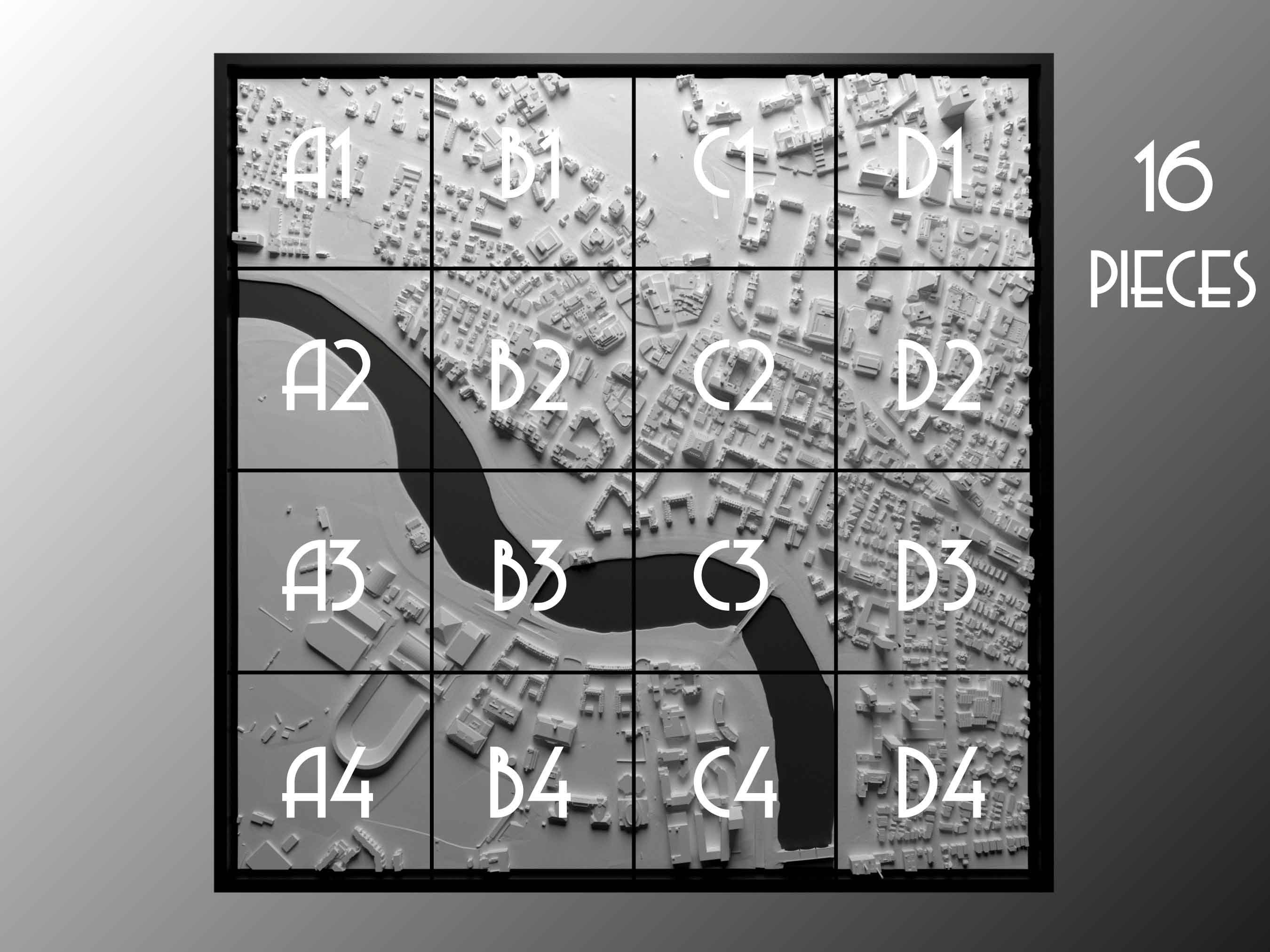 3D Harvard University, Harvard Map, 3D Harvard, 3d Print Stl File ...