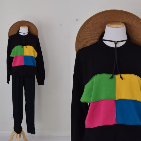90s Color Block - Etsy