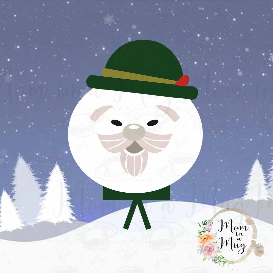 Sam the Snowman Rudolph Red Nose Reindeer Svg Png Jpeg Dxf Pdf ...