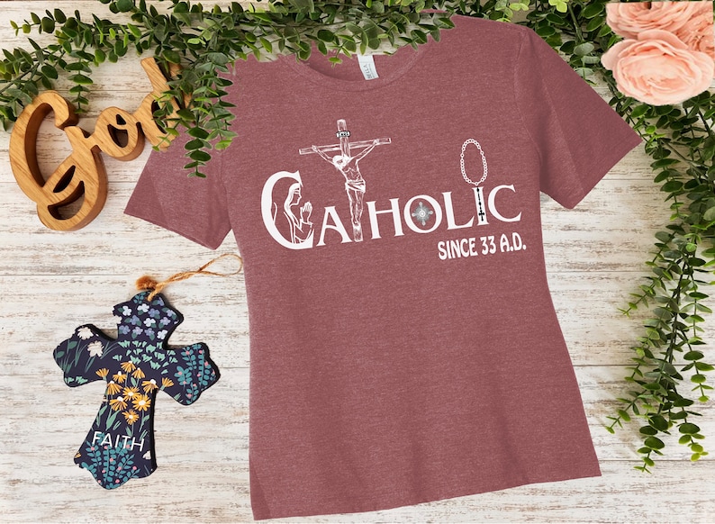CATHOLIC T-SHIRTS - Etsy
