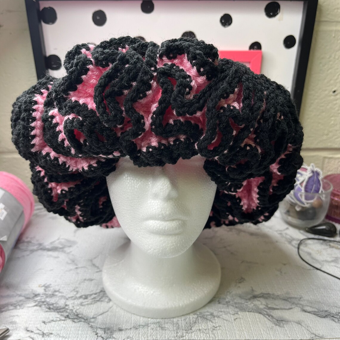 Slayd Crochet Ruffled Bucket Hat PATTERN - Slay’d Studio - Etsy