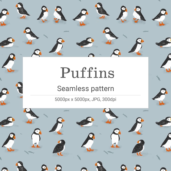 Puffin - Etsy