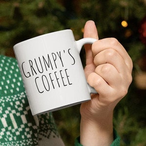 Grump's Coffee Mug, Mug for Grumpy, Gift for Grumpy, Grumpy's Mug ...