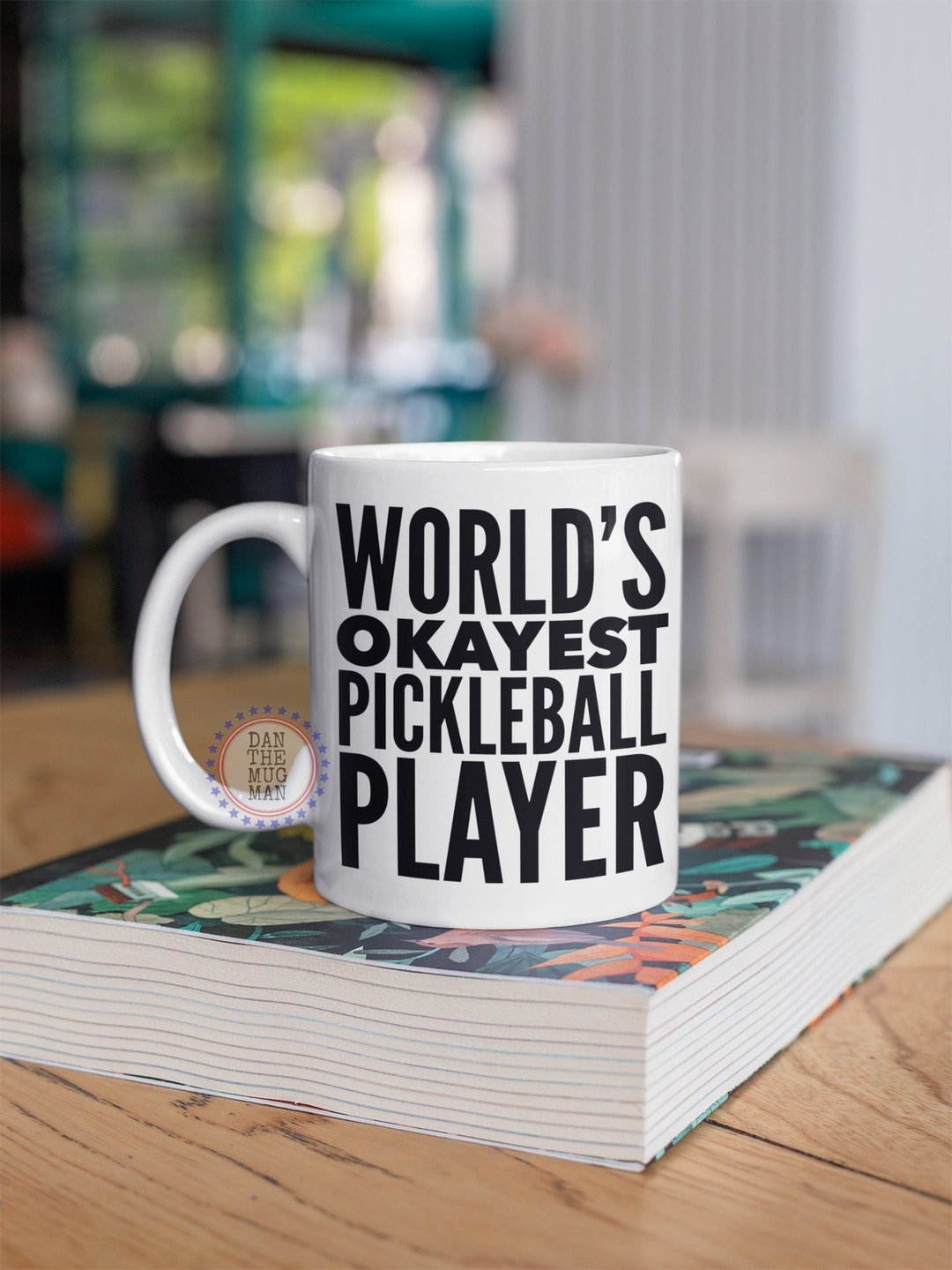 World's Okayest Pickleball Player, Pickleball Coffee Mug, Gift for ...