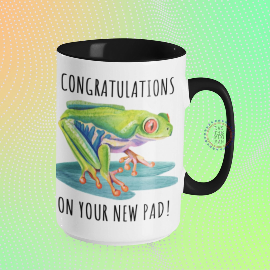 Congratulations on Your New Pad, Frog, First Time Home Buyer, New Home ...
