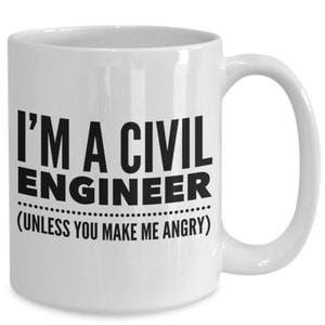 Civil Engineer Coffee Mug, Civil Engineer Gift, Mug for Civil Engineer ...