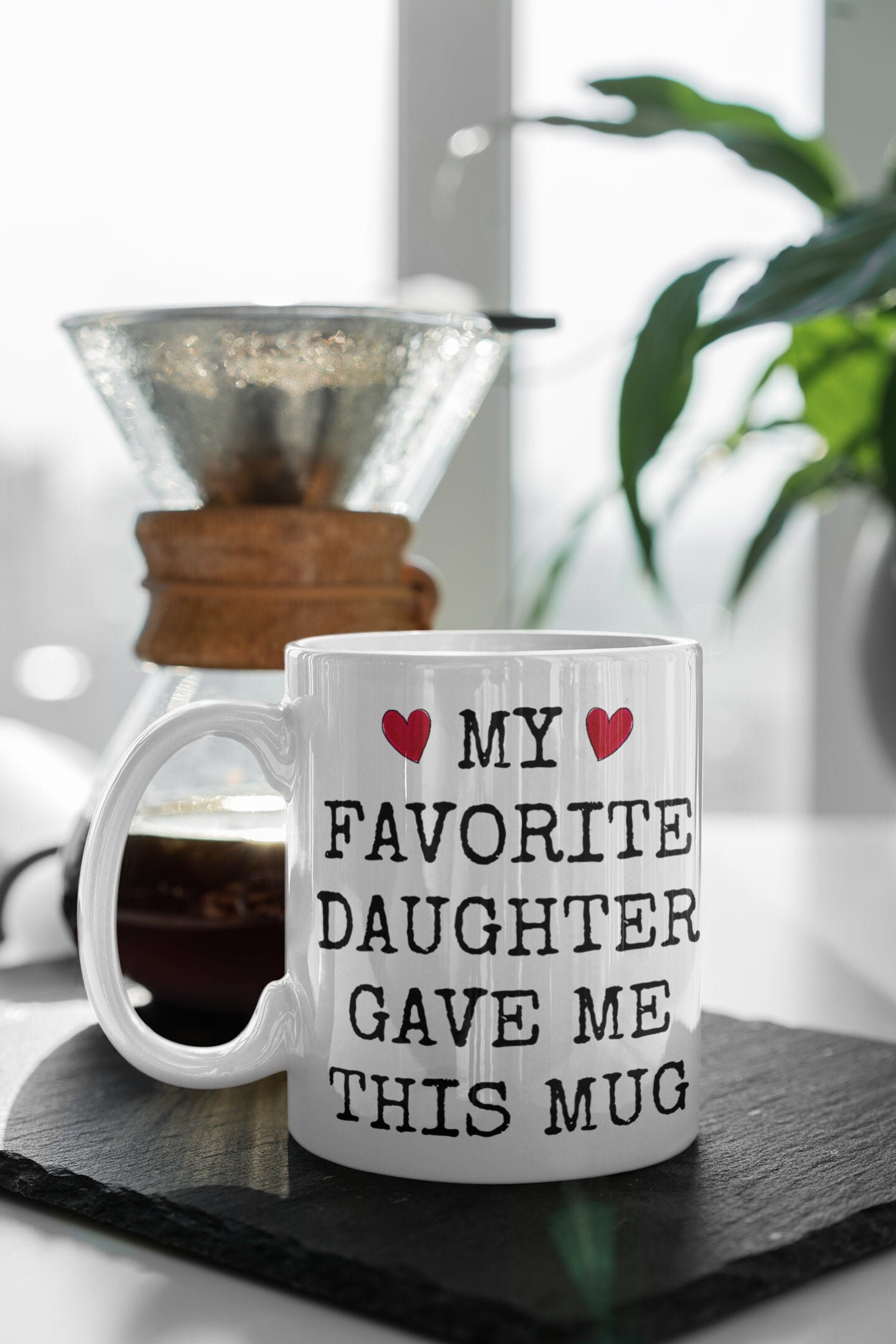 My Favorite Daughter Gave Me This Mug Mom Mugs Mug for Mom | Etsy