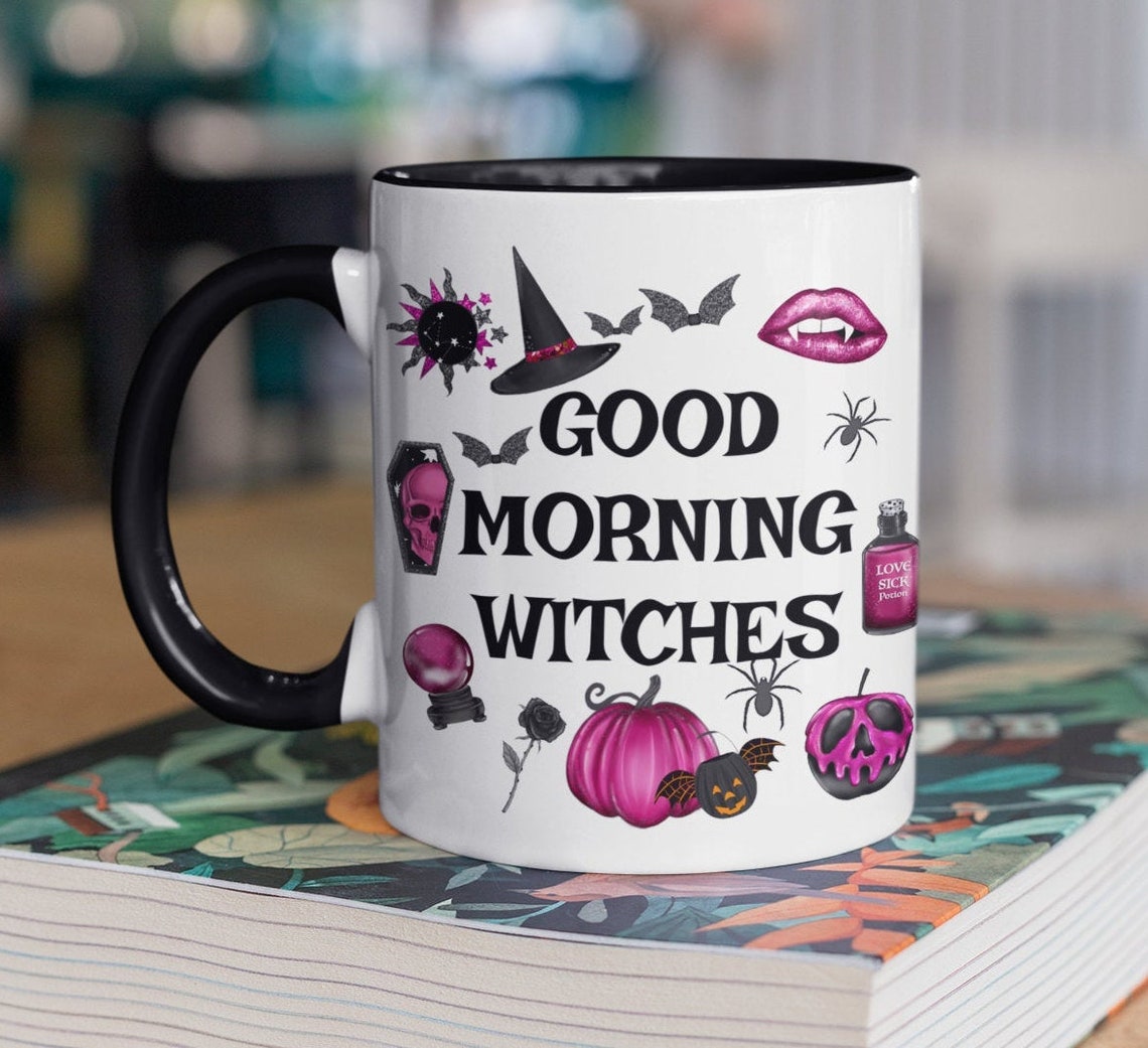 Good Morning Witches Coffee Mug Gothic Mug Goth Mug Gothic | Etsy
