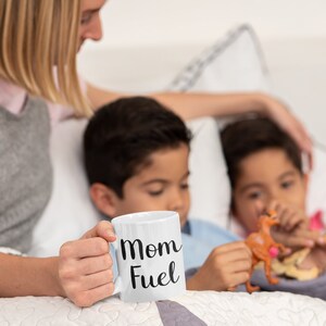 Mom Fuel Coffee Mug, Mom Fuel Mug, Gift for Mom, Mother of Toddlers ...