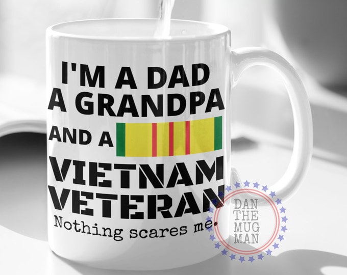 Super Cool Vietnam Veteran Vietnam Veteran Symbol Coffee Mug Army Agent ...